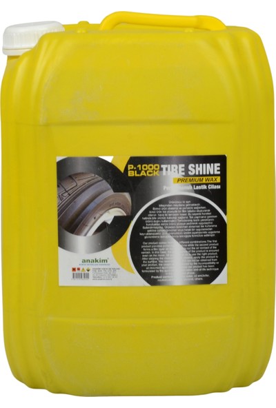 Velax P-1000 Black Lastik Parlatıcı 20 Litre