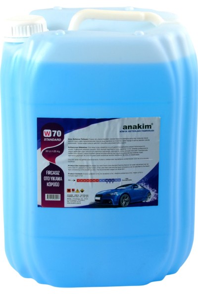 Velax W70 Fırçasız Cilalı Yıkama Köpüğü 20 Litre