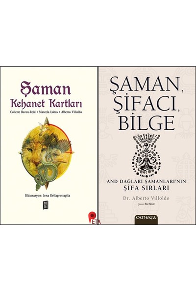 Şaman Bilgeliği Seti: Şaman, Şifacı, Bilge; And Dağları Şamanları’nın Şifa Sırları ve Şaman Kehanet Kartları - Alberto Villoldo Şaman Bilgeliği Seti: Şaman, Şifacı, Bilge; And Dağları Şamanları’nın Şifa Sırları ve Şaman Kehanet Kartları - Alberto Villoldo