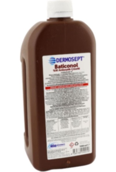 Dermosept Baticonal 1 Lt Batikon Çözelti Dermosept Baticonal 1 Lt Batikon Çözelti