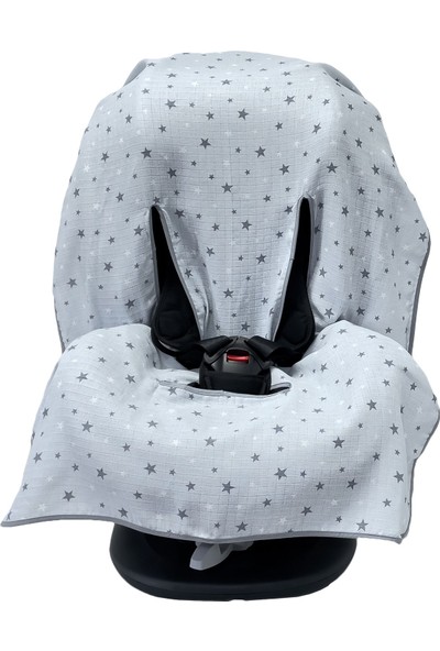 Ezh Bebek Müslin Oto Koltuğu Kılıfı 4010 Ezh Bebek Müslin Oto Koltuğu Kılıfı 4010