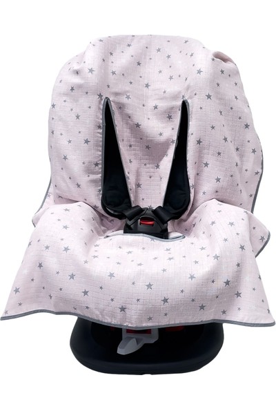 Ezh Bebek Müslin Oto Koltuğu Kılıfı 4010 Ezh Bebek Müslin Oto Koltuğu Kılıfı 4010