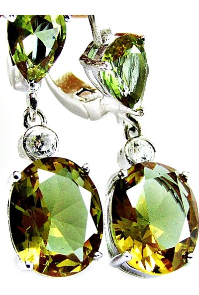 Lilah Gümüş Tr Gümüş Zultanit Oval Damla Kadın Küpe Lilah Gümüş Tr Gümüş Zultanit Oval Damla Kadın Küpe