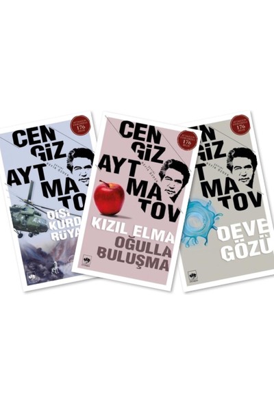 Dişi Kurdun Rüyaları - Kızıl Elma Oğulla Buluşma - Deve Gözü, Cengiz Aytmatov 3 Kitap