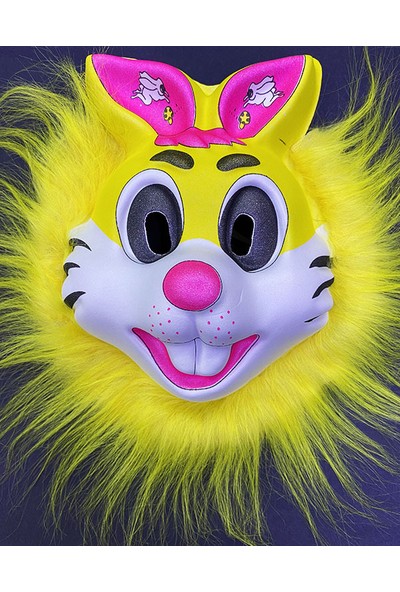 Mabes Peluşlu Tavşan Parti Maskesi