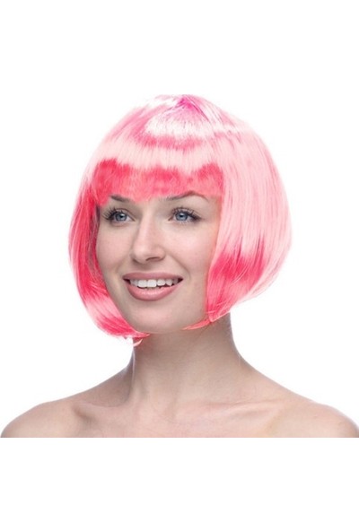 Mabes Pembe Kısa Peruk Mabes Pembe Kısa Peruk