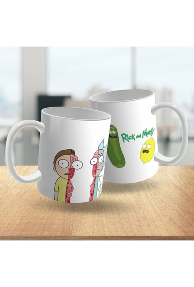 Hediye Arşivi Rick & Morty Baskılı Kupa