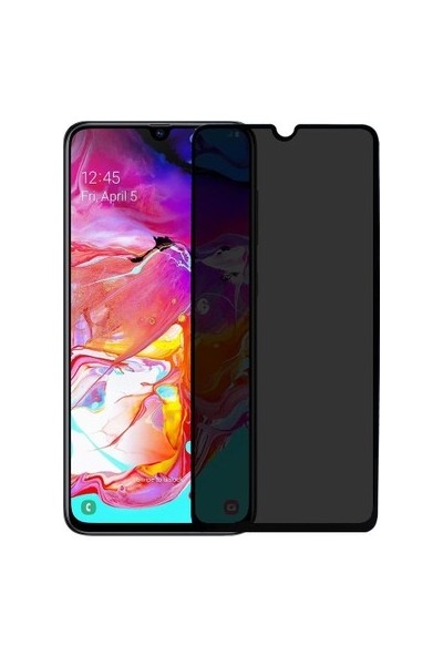 Azr Galaxy Samsung A70 Uyumlu Privacy Gizlilik Filtreli Mat Nano Hayalet Cam Azr Galaxy Samsung A70 Uyumlu Privacy Gizlilik Filtreli Mat Nano Hayalet Cam