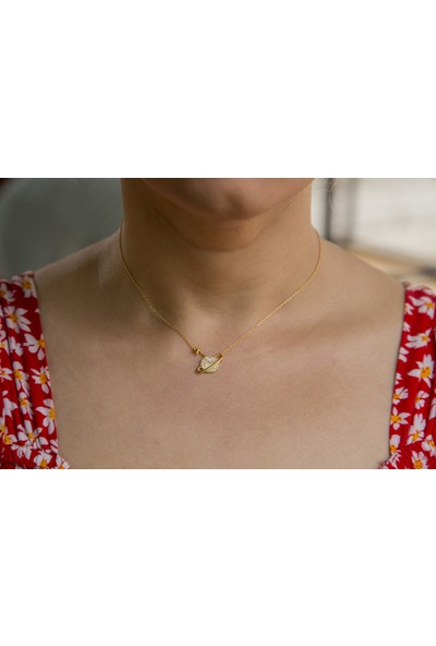 Ezila Silver Yıldız Dünya Modeli Kolye Ezila Silver Yıldız Dünya Modeli Kolye