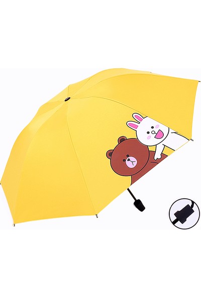 Puni Sevimli Çocuk Öğrenci Şemsiyesi Güneşlik Şemsiyesi Manuel Katlanabilir Yağmur Geçirmez ve Uv Geçirmez (Yurt Dışından) Puni Sevimli Çocuk Öğrenci Şemsiyesi Güneşlik Şemsiyesi Manuel Katlanabilir Yağmur Geçirmez ve Uv Geçirmez (Yurt Dışından)