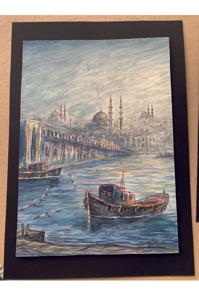 CR Dekor Istanbul Tablo, Dekoratif, Hediye, El Işi (Çerçevesiz) CR Dekor Istanbul Tablo, Dekoratif, Hediye, El Işi (Çerçevesiz)