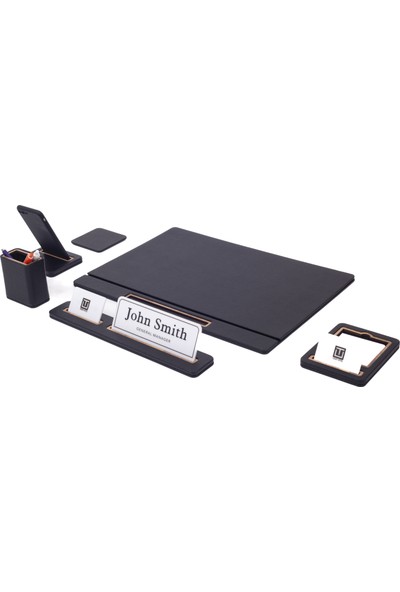 Turgut Office Rigel Deri Sümen Takımı 6 Parça Kapaklı Model Turgut Office Rigel Deri Sümen Takımı 6 Parça Kapaklı Model