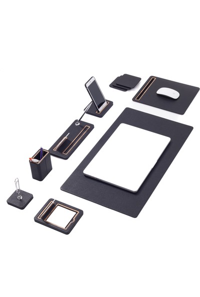 Turgut Office Porto Deri Sümen Takımı 8 Parça Turgut Office Porto Deri Sümen Takımı 8 Parça