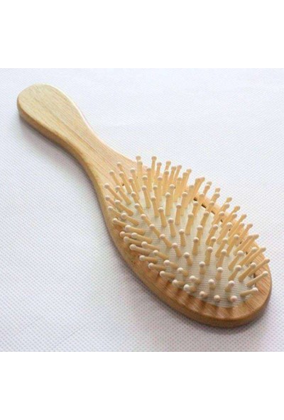 Lisinya Ocean Ekonomik Ahşap Saç Fırçası ( Naturel )