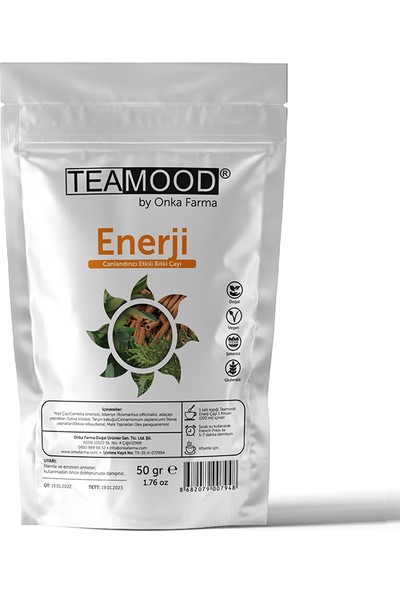 Teamood Enerji Çayı 50 gr