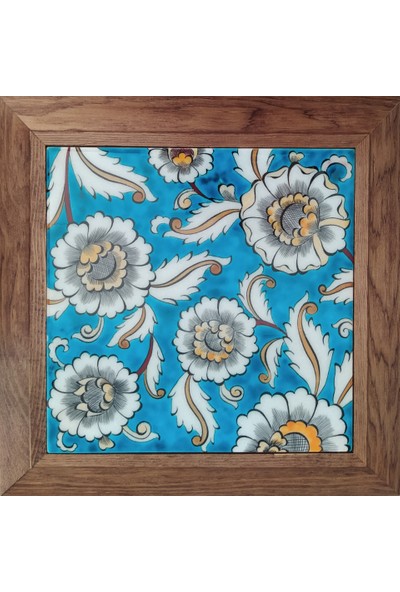 Iznik Altyapı Taş Karo 20X20 Ahşap Çerçeve Pano Iznik Altyapı Taş Karo 20X20 Ahşap Çerçeve Pano