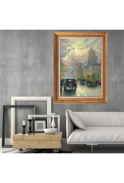 Altın Varaklı Dekoratif Tablo