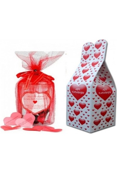 Aşk Kavanozu 365 Adet Mesajlı Aşk Kavanozu 365 Adet Mesajlı