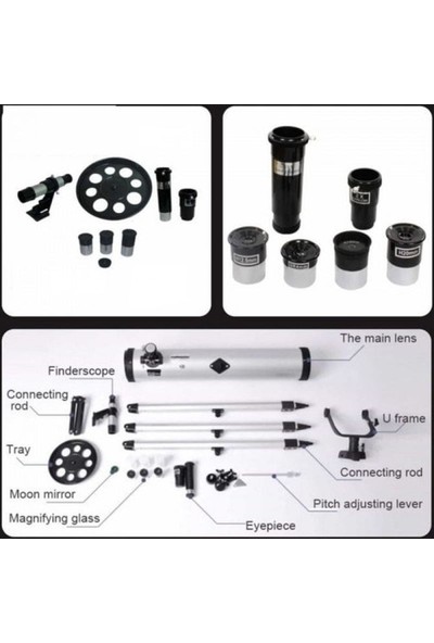 Daha Yok Mu NIKULA-76X700 Profesyonel Uzay Aynalı Teleskopu