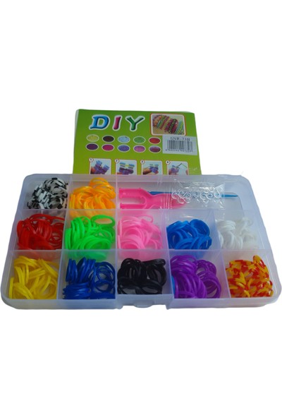 Cmk 400 Parça Çantalı Lastik Bileklik Yapım Seti Cmk 400 Parça Çantalı Lastik Bileklik Yapım Seti