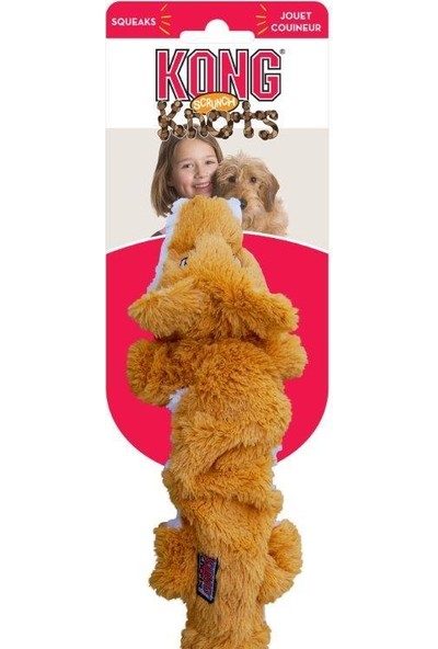 Kong Köpek Oyuncak, Knots Tilki, M-L 39CM