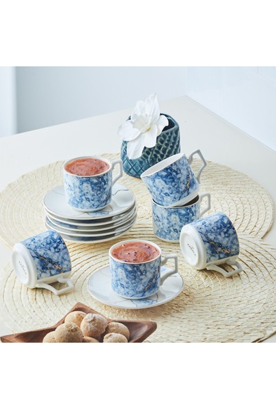 Karaca Paradise 6 Kişilik Kahve Fincan Takımı 100 ml