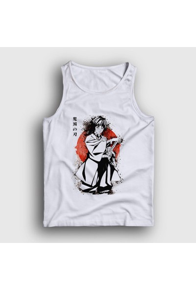 Presmono Beyaz Giyu Tomioka V2 Anime Demon Slayer Kimetsu No Yaiba Atlet Presmono Beyaz Giyu Tomioka V2 Anime Demon Slayer Kimetsu No Yaiba Atlet