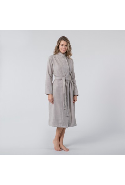 Chakra Kael Kadın Bornoz Vizon Chakra Kael Kadın Bornoz Vizon