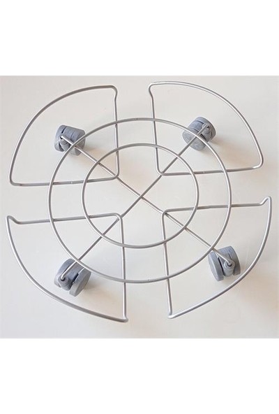 Giftmatik Center Giftmatikcenter 6 Adet Dallas 4 Tekerlekli Gri Saksı Altlığı Damlama Seti 715558 Giftmatik Center Giftmatikcenter 6 Adet Dallas 4 Tekerlekli Gri Saksı Altlığı Damlama Seti 715558