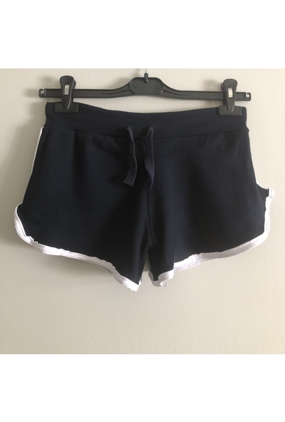 Official Fashion Çizgili Örme Şort