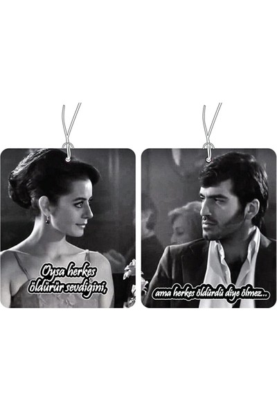 Mad Accessories Ramiz ve Selma Tasarımlı Dekoratif Oto Araç Kokusu Mad Accessories Ramiz ve Selma Tasarımlı Dekoratif Oto Araç Kokusu