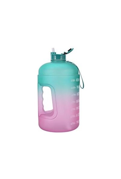 Zssld Degrade Plastik Büyük Kapasiteli Su Şişesi Saman Su Şişesi Greenpurple (Yurt Dışından) Zssld Degrade Plastik Büyük Kapasiteli Su Şişesi Saman Su Şişesi Greenpurple (Yurt Dışından)