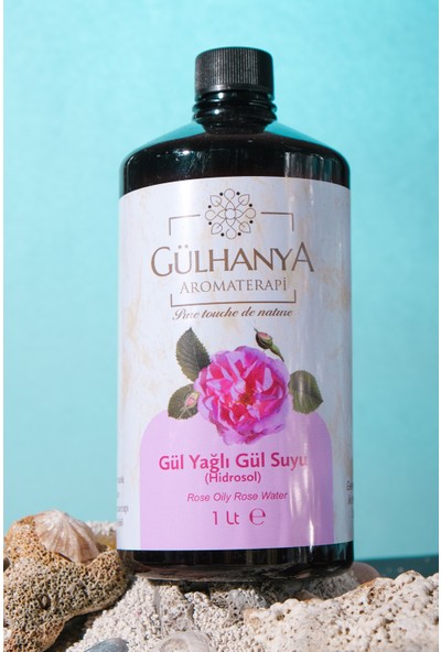 Gülhanya Aromaterapi Saf Gül Yağlı Gül Suyu 1000ML Gülhanya Aromaterapi Saf Gül Yağlı Gül Suyu 1000ML