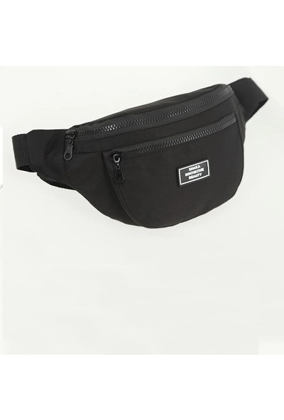 Shaka U8 Siyah 2 Bölmeli Unisex Bel Çantası En:38 Boy:17 Genişik:7 Shaka U8 Siyah 2 Bölmeli Unisex Bel Çantası En:38 Boy:17 Genişik:7