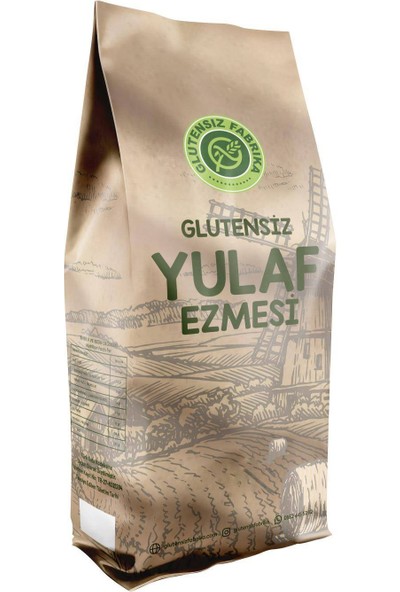 Glutensiz Fabrika Glutensiz Yulaf Ezmesi 500 gr Katkısız