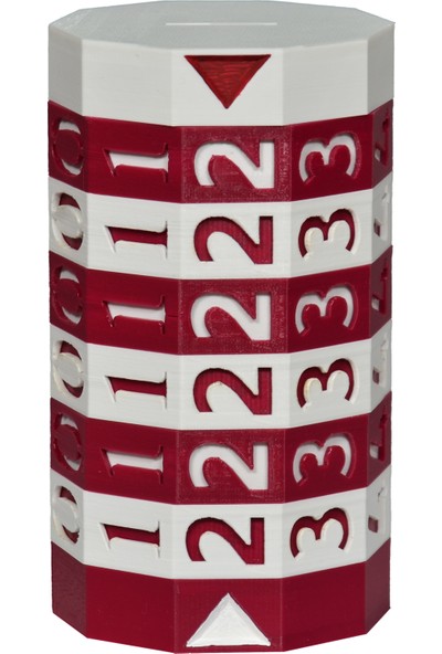 Onurum Tasarım Şifreli Kumbara