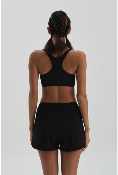 Dagi Siyah Taytlı Şort