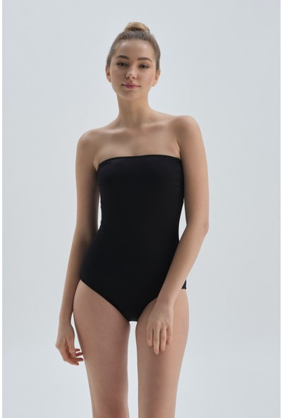 Dagi Siyah Straplez Mayo