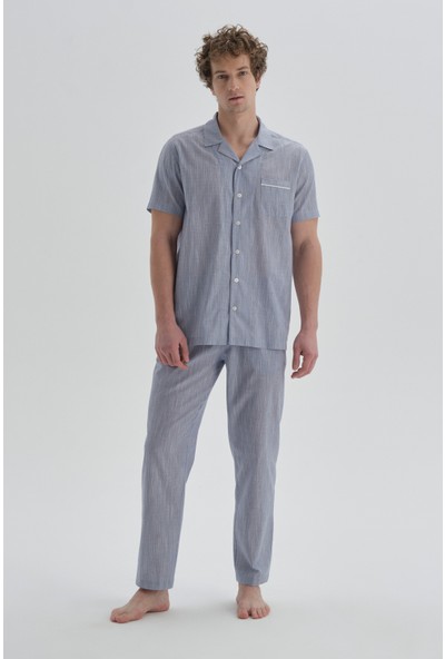 Dagi Mavi Pijama Takım