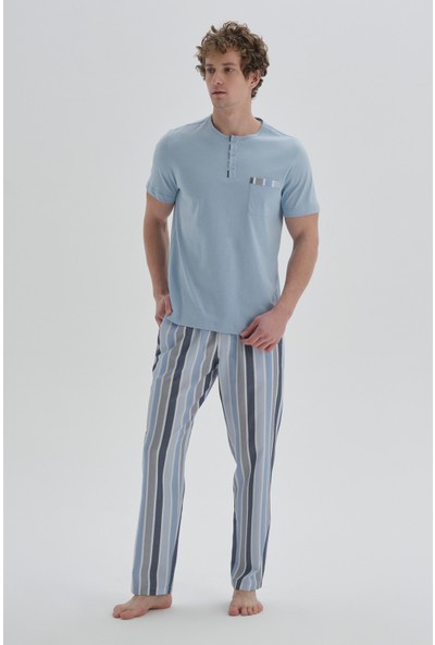 Dagi Mavi Pijama Üst