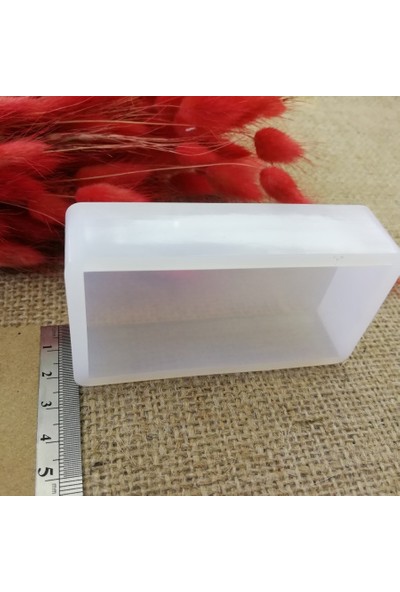 Hobizubi Dikdörtgen Mum Kalıp 8 cm - 58