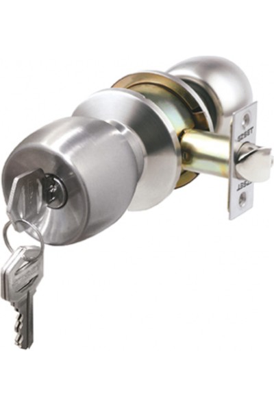 Kale Topuzlu Kilit-Oda Tipi-Mat Saten-60 Ile 70 mm Ayarlanabilir Kale Topuzlu Kilit-Oda Tipi-Mat Saten-60 Ile 70 mm Ayarlanabilir