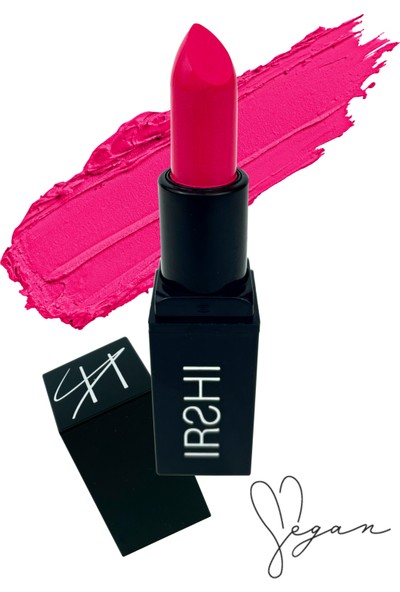 Irshı - Yarı Mat Ruj - Semi Matte Lipstick - Candy - Vegan & Cruelty-Free - 4,5 G Irshı - Yarı Mat Ruj - Semi Matte Lipstick - Candy - Vegan & Cruelty-Free - 4,5 G