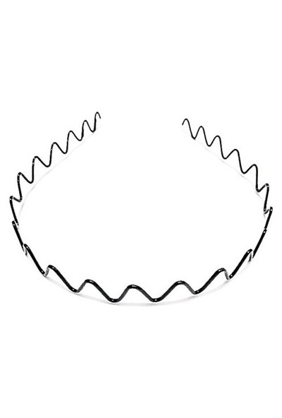 Voilove Zikzak Metal Taç Kadın Erkek Sporcu Tacı