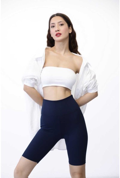 Modaline Yüksek Bel Sporcu Tayt Modaline Yüksek Bel Sporcu Tayt