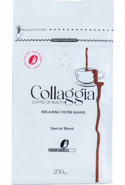 Collaggia Kolajenli Filtre Kahve 250 gr