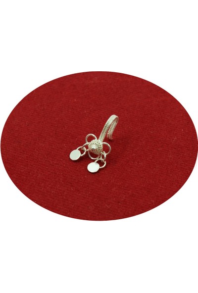 Aykat Sıkıştırmalı Hızma Telkari Gümüş El Yapımı Hızma Kıstırmalı Mardin Hızması Modeli Hızma-06