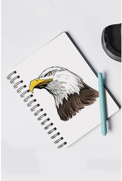 Takivis Kartal Ahşap Kapaklı Mdf Defter Takivis Kartal Ahşap Kapaklı Mdf Defter