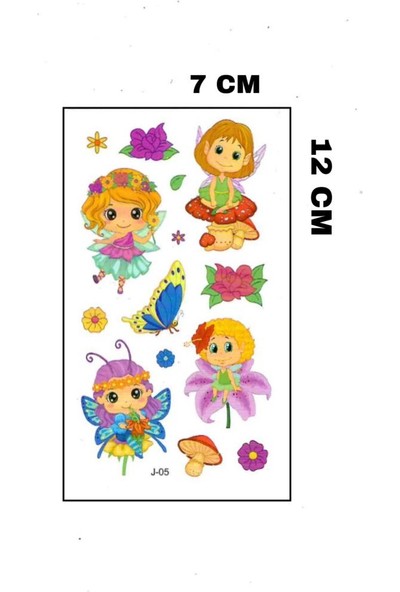 Peri Kızı Geçici Çocuk Dövmesi Peri Kızı Geçici Çocuk Dövmesi