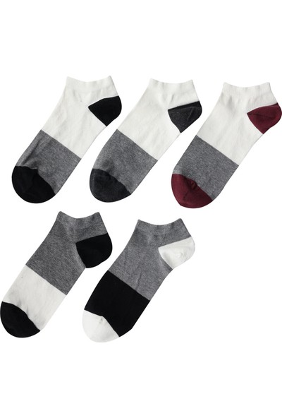 Pıece Desıgn 5 Lı Ptk-M 2 Erkek 5'li Patik Çorap